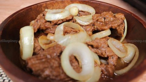 How to Cook the Best Bistek Tagalog- One of the Most Popular Filipino ...