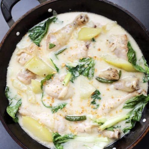 How To Cook The Best Ginataang Manok Or Chicken Cooked In Coconut Milk ...