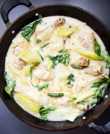 How To Cook The Best Ginataang Manok Or Chicken Cooked In Coconut Milk ...