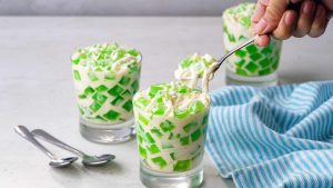 How To Cook Easy Creamy Dessert Best Buko Pandan Salad Recipe - Eat Like Pinoy