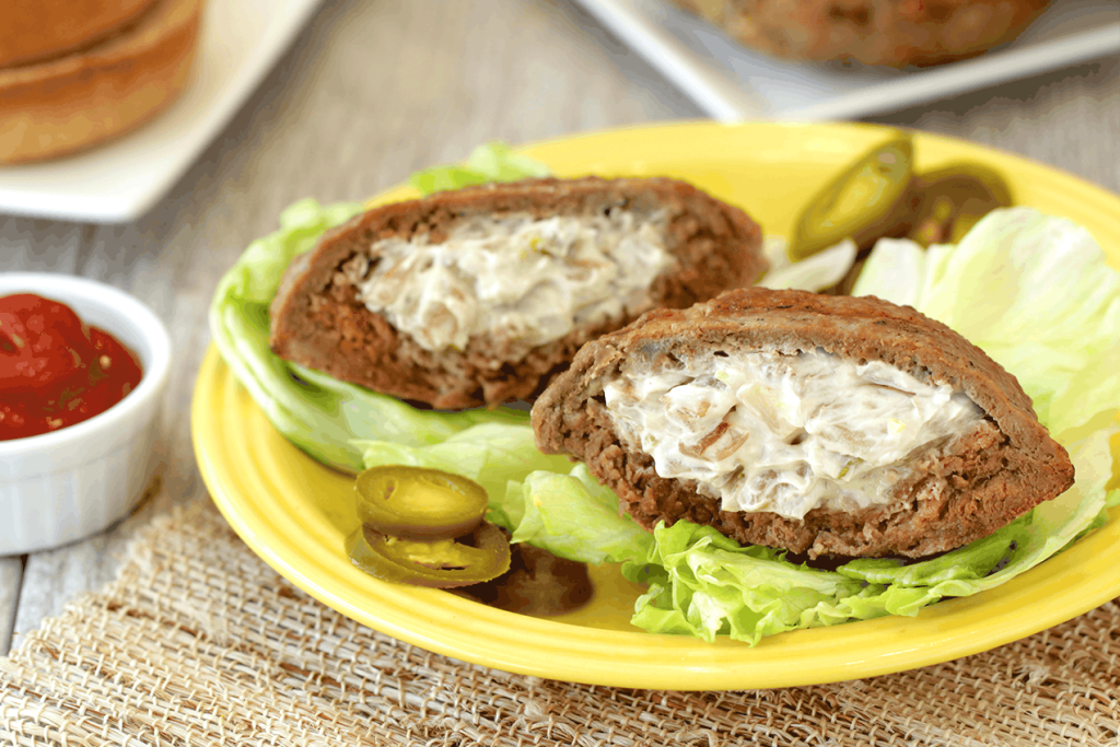 How To Make The Best Stuffed Burger Patties | Eat Like Pinoy