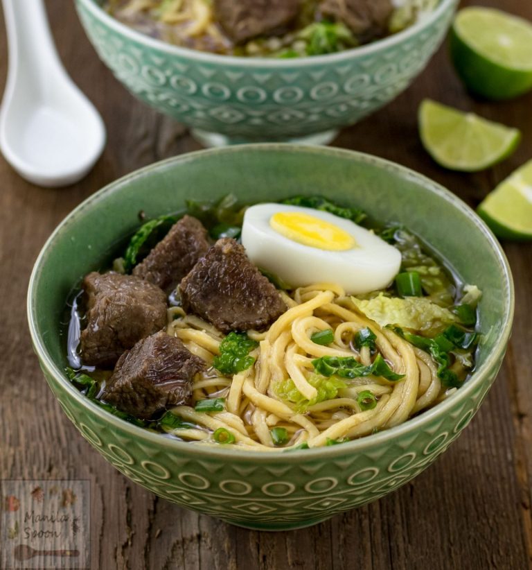 How to Cook the Best Beef Mami (Pares Mami Noodles Soup) | Eat Like Pinoy